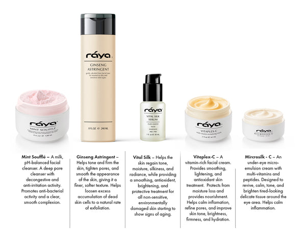 RAYA SKIN CARE NORMAL-TO-DRY SKIN KIT (K-2) RAYA SPA | rayaspa